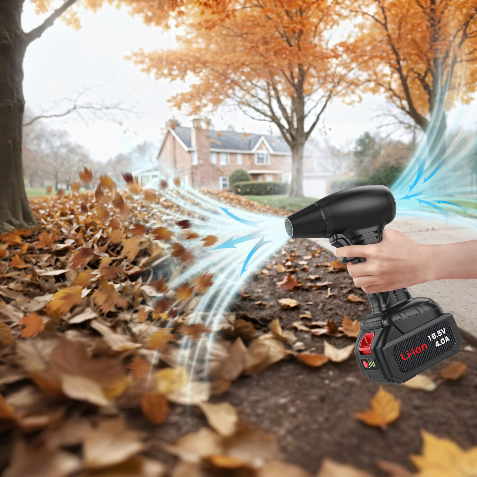 Kinzir Industrial-Grade Turbo Blower - High-Velocity Violent Air Duster ...